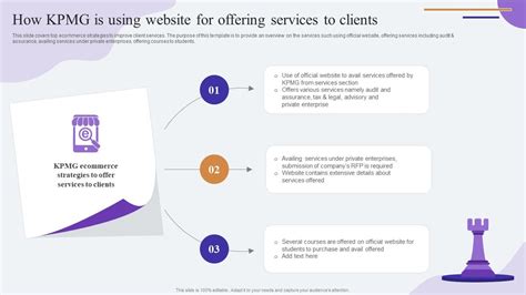How Kpmg Is Using Website For Offering Comprehensive Guide To Kpmg Strategy Ss Ppt Powerpoint