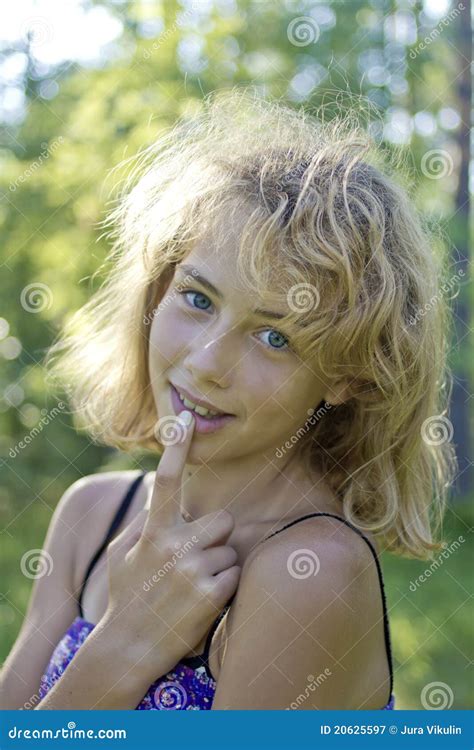 Innocent Look Stock Image Image Of Romantic Hand Season