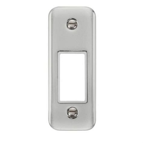 Click DPCH WH MiniGrid Polished Chrome Gang Aperture Deco Plus Unfurnished Architrave