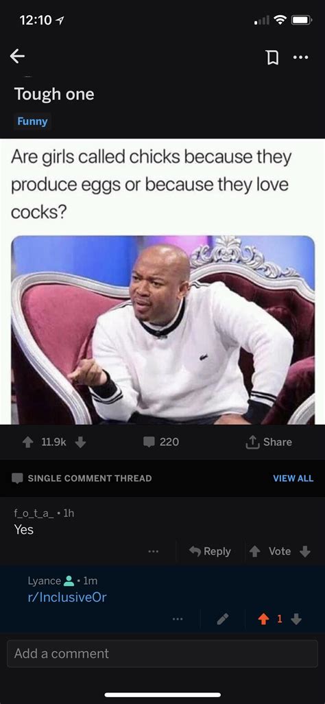 There Is Only One Possible Answer Rinclusiveor