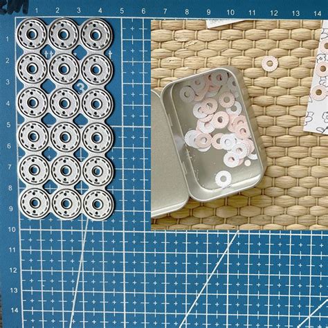 행운의 여신 금속 커팅 다이 강화 서클 Diy 스크랩북 사진 앨범 장식 엠보싱 종이 카드 공예 Aliexpress