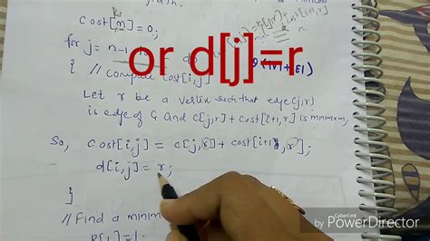 Algorithm For Multistage Graph Problem Using Forward Approach
