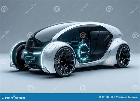 Smart Automotive Banana Fruit Boxpresented In Cartoon Character Design Vector Illustration