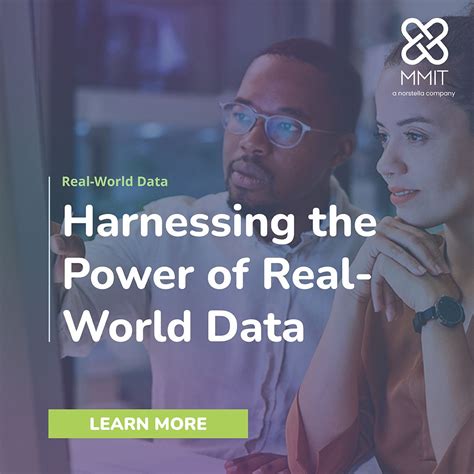 Infographic Harnessing The Power Of Real World Data Mmit Managed Markets Insight And Technology