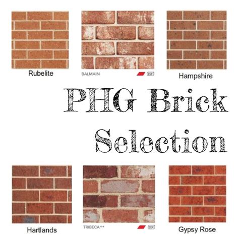 Phg Brick Selection Interior Design Mood Board By Building With The
