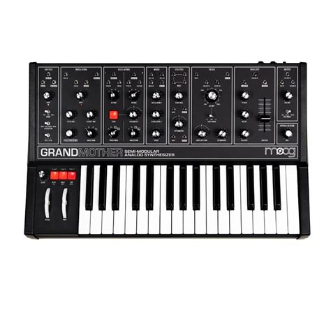 Moog Grandmother Dark Semi Modular Analog Synthesizer The Pro Audio