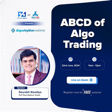 Learn Algo Trading With Utrade Algos And Share India Utrade Algos Posted On The Topic Linkedin