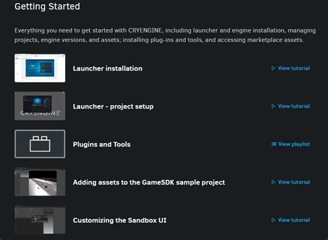 Become A CRYENGINE Expert With These Official Tutorials ITIGIC