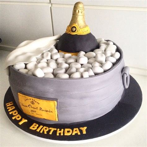 Veuve Clicquot Cake Design Decorated Cake