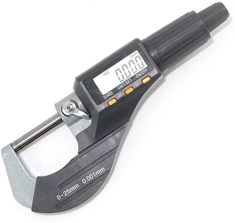 Xsawkamj Digital Micrometer Measuring Tool 0 1 0 25mm Gauge