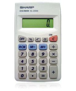 Sharp Calculators