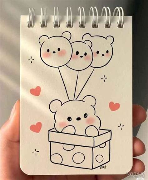 نقاشی فانتزی کیوت دخترانه شیک عکس نودی