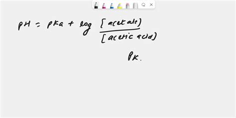 Calculate The Concentration Of Acetate In A 50 Mm Solution Of Acetic Acid Buffer At Ph 5 0