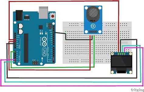 Detect Gas Leaks Using Arduino Mq 4 Sensor And Ssd1306 Screen