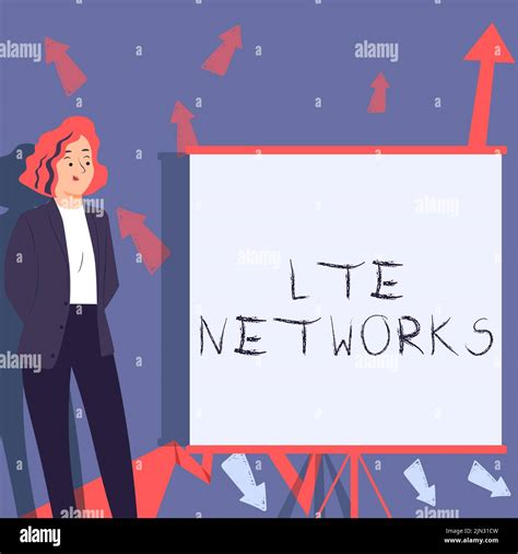 Conceptual Caption Lte Networks Business Concept Fastest Network Connection Available For