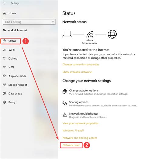How To Reset Network In Windows Hide Me VPN
