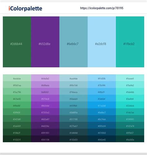 1 latest color schemes with sail and java color tone combinations