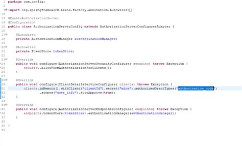 Spring Security Oauth2 Full Authentication Is Required To Access