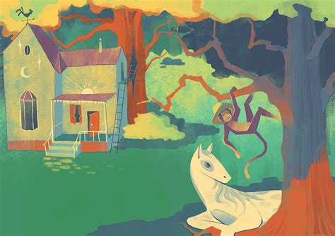 Series Of Illustrations Pippi Longstocking On Behance