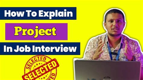 Tips For An Easy Way To Explain A Project In An Interview How To Explain Project In An