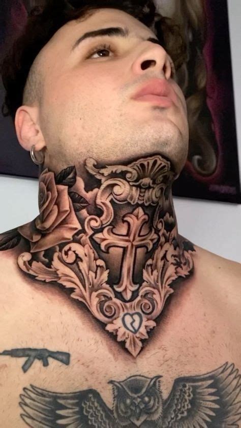 A Fusion Of Tradition And Modernity Tatoeage Nek Tatoeage Ideeën