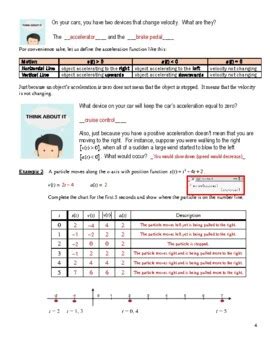 AP Calculus AB Unit 4 Guided Practice Class Notes SOLUTIONS