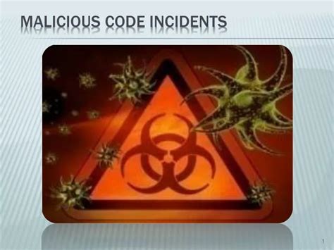 Ppt Malicious Code Incidents Powerpoint Presentation Free Download Id 1400516
