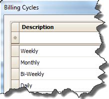 Contract Cycles Versus Billing Formulas