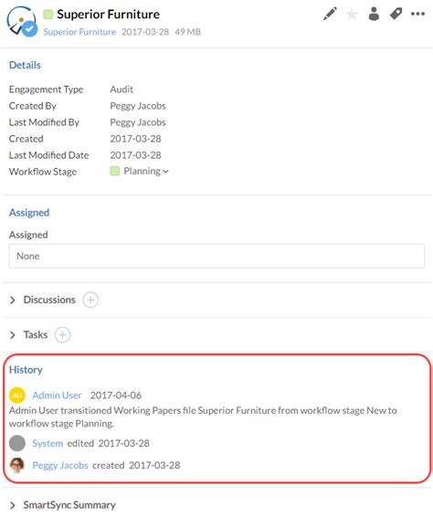 Check System And File History