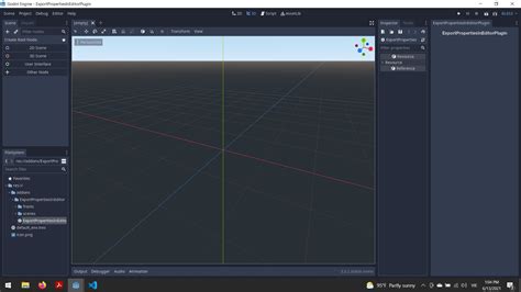 Properties Doesnt Show Up When Export In Script Derived From Editorplugin · Issue 49557