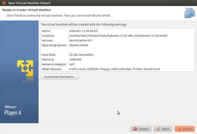 HowTo Install Virtual Machines With VMware Player OpenFOAMWiki