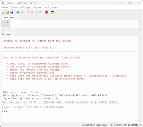 Installer Et Utiliser Lapplication Thonny