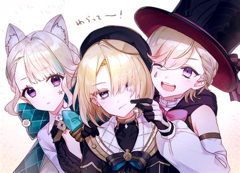 Lynette Lyney And Freminet Genshin Impact Drawn By Nogikawa Danbooru