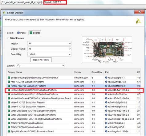 Vivado Board Files For Kcu105 Evaluation Kit