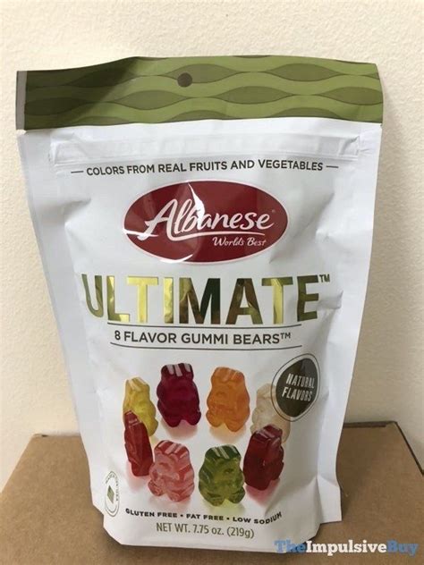Albanese Ultimate Gummy Bear Flavors By Color Sambery