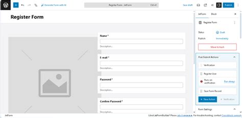 Jetformbuilder Register User Action Overview Crocoblock