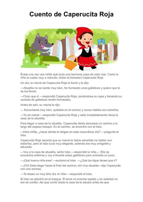 Cuento De Caperucita Caperucita Roja Cuento Infantil Cuentos Porn Sex