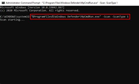 How To Use Microsoft Defender Antivirus From Command Line On Windows