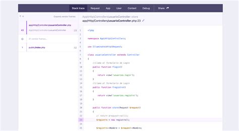 laravel laravel8 realizando mi primer registro de usuario stack