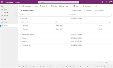 Grouping Records By A Relationships Column In A Model Driven App