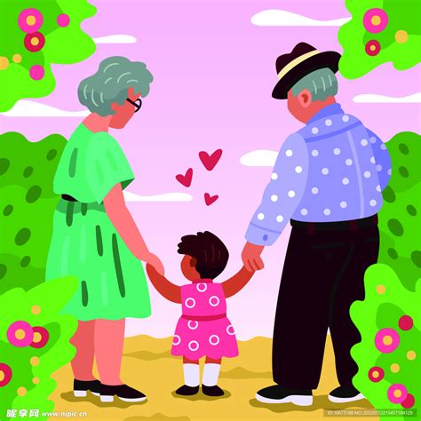 祖孙情设计图广告设计广告设计设计图库昵图网