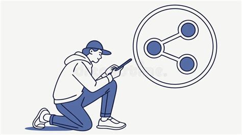 Social Sharing Network Connection And Digital Communication Vector Design Generative Ai Stock