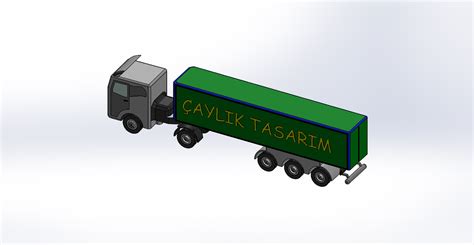 卡车 SOLIDWORKS 2016 模型图纸下载 懒石网