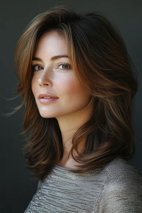 34 Stunning Medium Length Hairstyles For Women Over 40 To Try In 2024