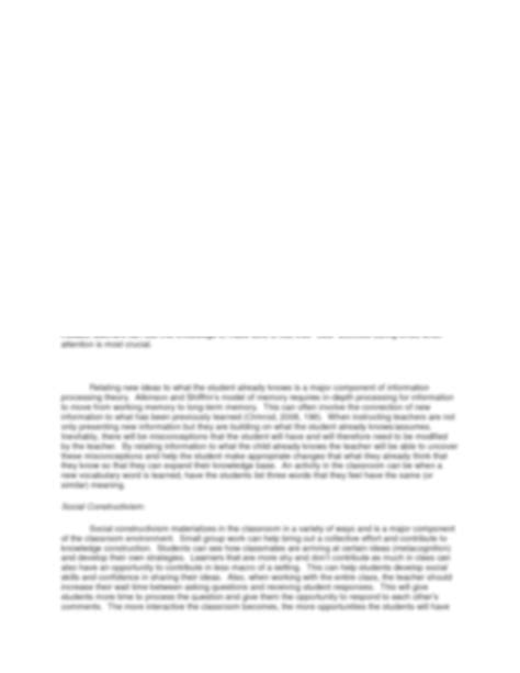 Solution Theoretical Framework For The Philosophy Of Teaching Studypool