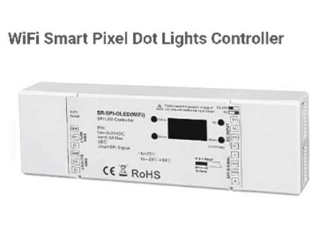 WiFi LED Контролер за дигитална лента SR SPI OLED WiFi TY led bg com