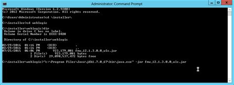 software middleware weblogic how to install and configure weblogic 12 1 3 on windows server