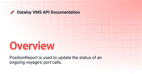 Overview Dataloy Vms Api Documentation