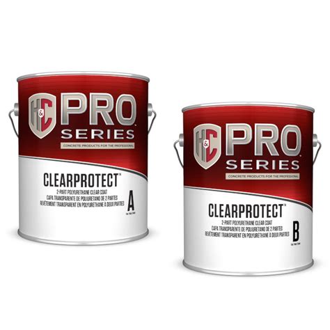 Clarishield® Solvent Based Natural Look Clear Sealer Handc Concrete