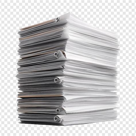 Free Psd A Massive Stack Of Papers Documents And Files